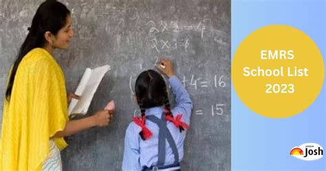 Emrs School List 2023 State Wise School List In India