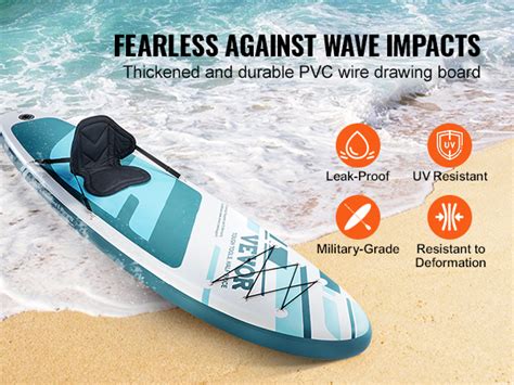 Vevor Vevor Tabla De Paddle Surf Inflable 3048 X 8382 X 1524 Mm