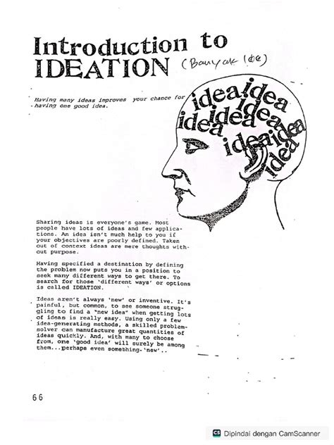 Ideation Idea Selection Implementation Evaluation Pdf