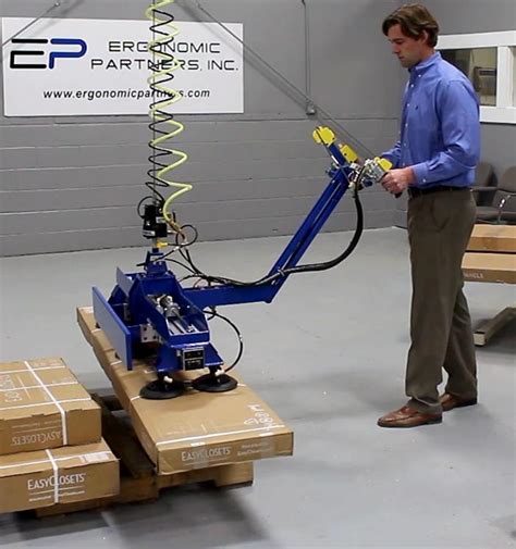 Ergonomic Lift Assist Devices Vacuum Pneumatic Magnetic