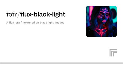 Fofr Flux Black Light API Reference