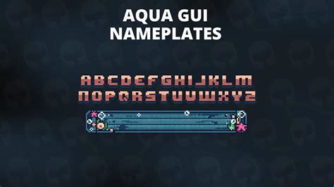 Aqua Gui Nameplates Mcmodels Aqua Gui Nameplates Mcmodels
