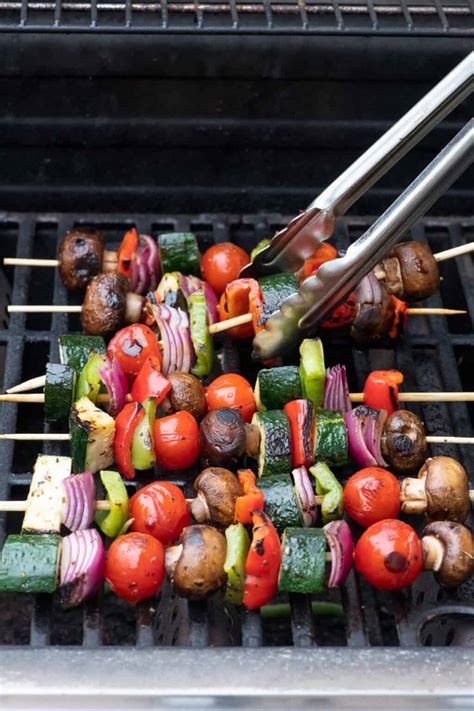 Grilled Veggie Kabobs