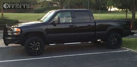 2003 Gmc Sierra 2500 Hd With 20x10 24 Moto Metal Mo970 And 275 55r20
