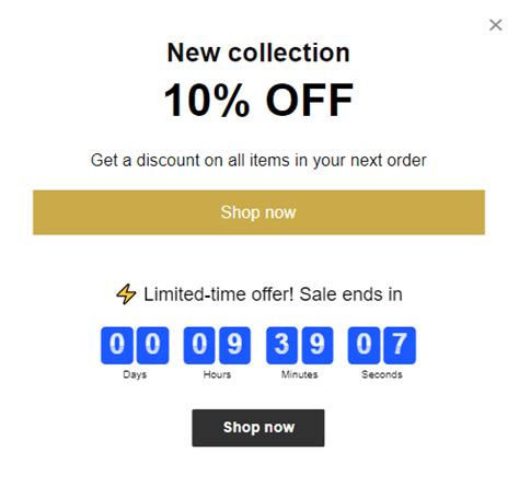 Add Countdown Timer To Popup General Questions Elfsight Community