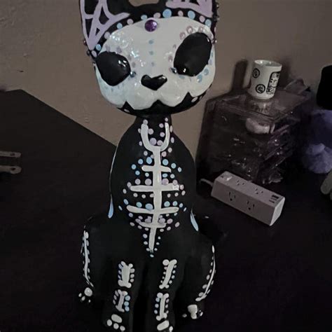Skeleton Pixie Sculptures Figurine Hand Painted 3d Printed Etsy