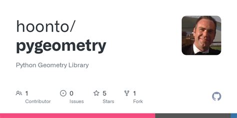 Github Hoonto Pygeometry Python Geometry Library