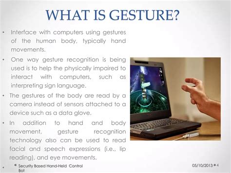 Gesture Control Bot Pptx Robotics Technology And Computing Gesture Control Bot Pptx Robotics Technology And Computing