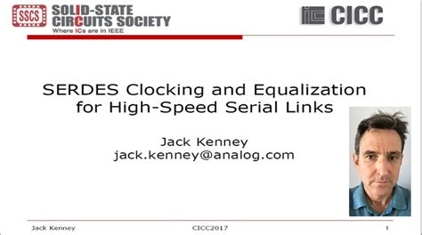 serdes clocking and equalization for high speed serial links video ieeetv