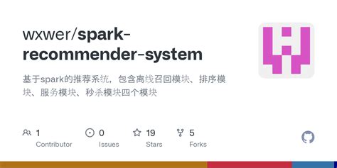 Github Wxwer Spark Recommender System Spark