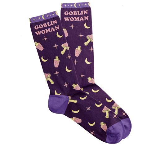 Goblin Woman Crew Socks
