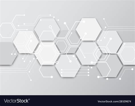 High Tech Technology Geometric Royalty Free Vector Image