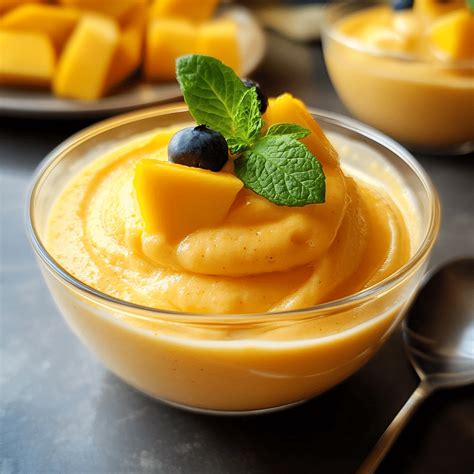 Creamy Mango Mousse