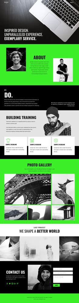 Faces Of Modern Fashion HTML Template