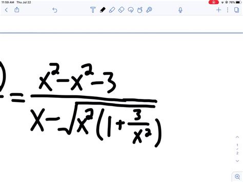 Solvedfind The Limit Hint Treat The Expression As A Fraction Whose