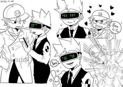 Akuma低浮上 Akuma3594 X In 2024 Tomtord Comic Eddsworld Memes