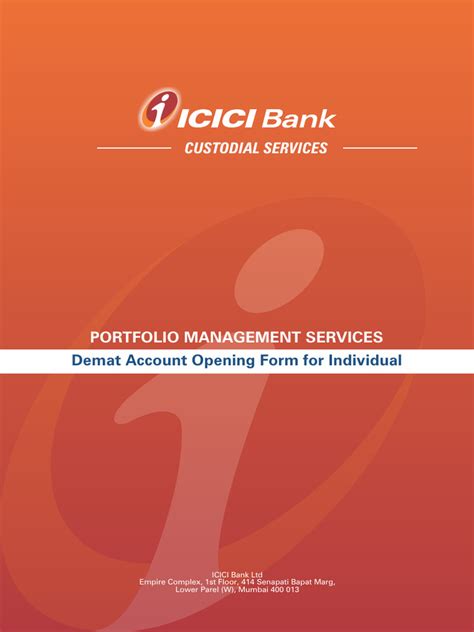 Icici Demat Form Individuals Pdf Identity Document Travel Visa