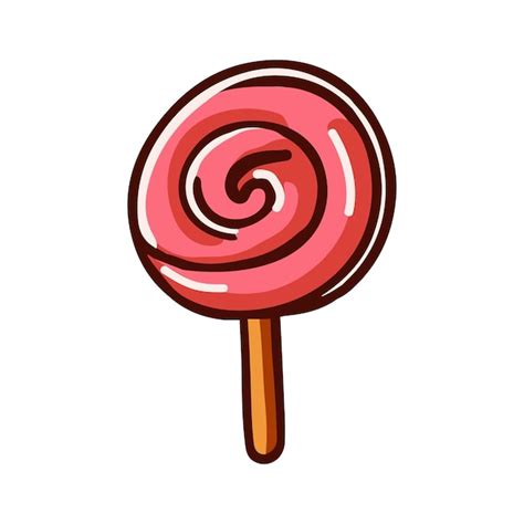 Premium Vector Lollipop Candy Vector Design Doodle