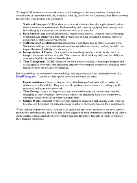 How To Write Gcse Statistics Coursework Pdf Statistics Spearmans Rank Correlation Coefficient How To Write Gcse Statistics Coursework Pdf Statistics Spearmans Rank Correlation Coefficient