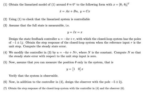 Solved You Can Use Matlab And Simulink To Solve The Chegg