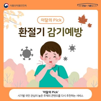 이달의 픽 환절기 감기예방 네이버 포스트