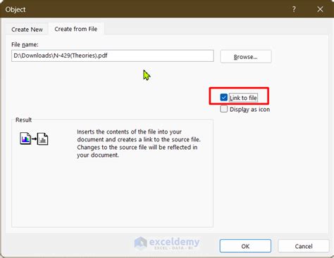 how to insert a multiple page pdf into excel 2 methods