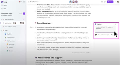 First Look How To Use Copilot In Microsoft Loop