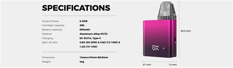 Oxva Xlim Sq Pod Vape Kit Vape Uk