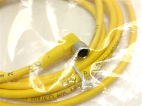 Turck Pkw 3m 2 Psw 3m Actuator And Sensor Cable M8 3 Pin Right Angle 2m