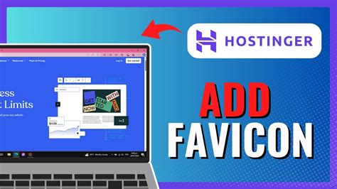 how to add favicon in hostinger 2024 youtube