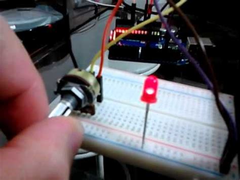 Arduíno Acendendo um LED um potenciômetro utilizando o Scratch YouTube