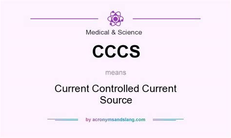 Cccs Current Controlled Current Source In Medical And Science By