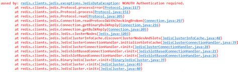 Jedis处理redis Cluster集群的密码问题 星空雪苑 博客园