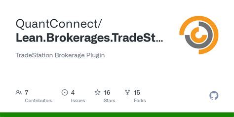 Github Quantconnectleanbrokeragestradestation Tradestation