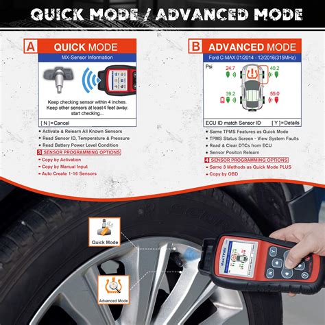 Original Autel MaxiTPMS TS508 TPMS diagnostic & service tool