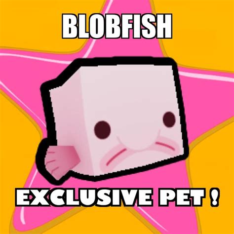 Blobfish Exclusive Pet Simulator X
