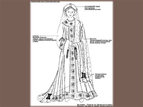 Костюм эпохи средневековья презентация онлайн