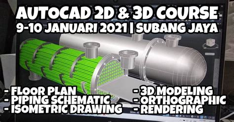 kelas autocad 2d and 3d essentials nf design and engineering