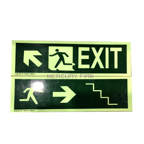 Emergency Exit Signage At 250 00 Inr In Navi Mumbai Maharashtra City
