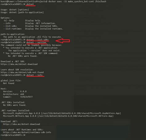 Net Установка Net Core Sdk 60 в Docker контейнер они что издеваются Stack Overflow на