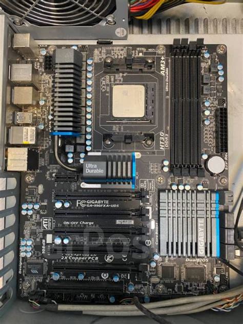 Игровая материнская плата Amd Am3 с процессором Gigabyte бу в