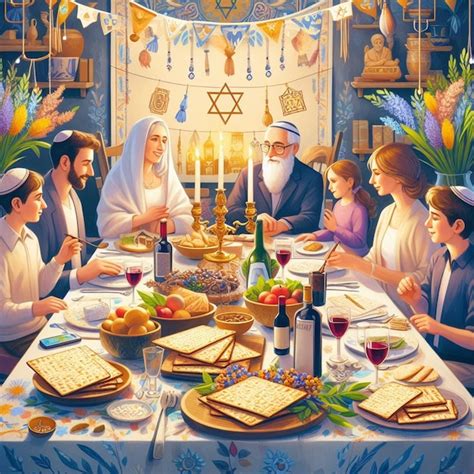 Passover A Celebration Of Freedom And Tradition Premium Ai Generated