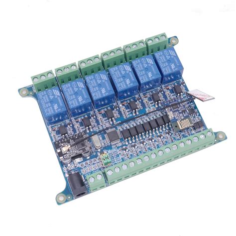 Six Way Channel MODBUS RTU V Driver RS Relay Module High Level