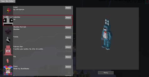 customizable player models настройки cosmoplex