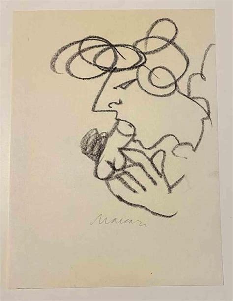 Mino Maccari Erotic Composition Drawing By Mino Maccari Mid Th Century For Sale At Stdibs