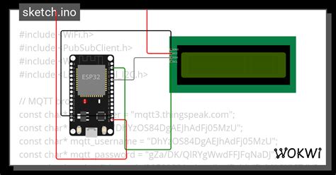 MQTT Subscriber - Wokwi ESP32, STM32, Arduino Simulator