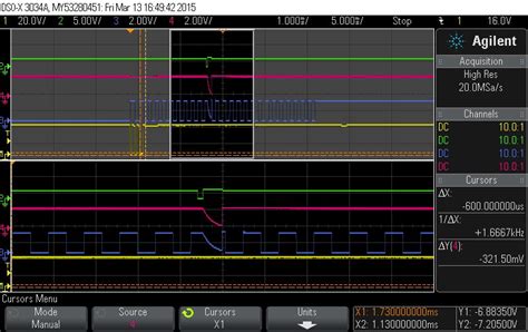 Msp430g2955 Glitch On All Outputs Msp Low Power Microcontroller Forum Msp Low Power