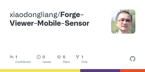 GitHub Xiaodongliang Forge Viewer Mobile Sensor