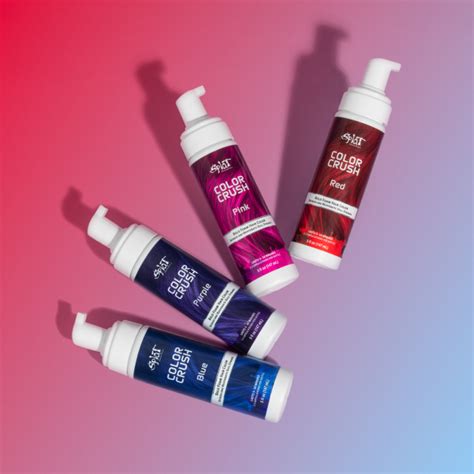 Midnight Ruby No Bleach Dark Red Semi Permanent Hair Dye Splat Hair