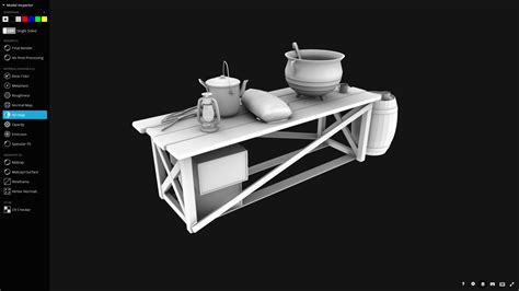 Game Asset Table For Preparing The Stew Superhive Formerly Blender